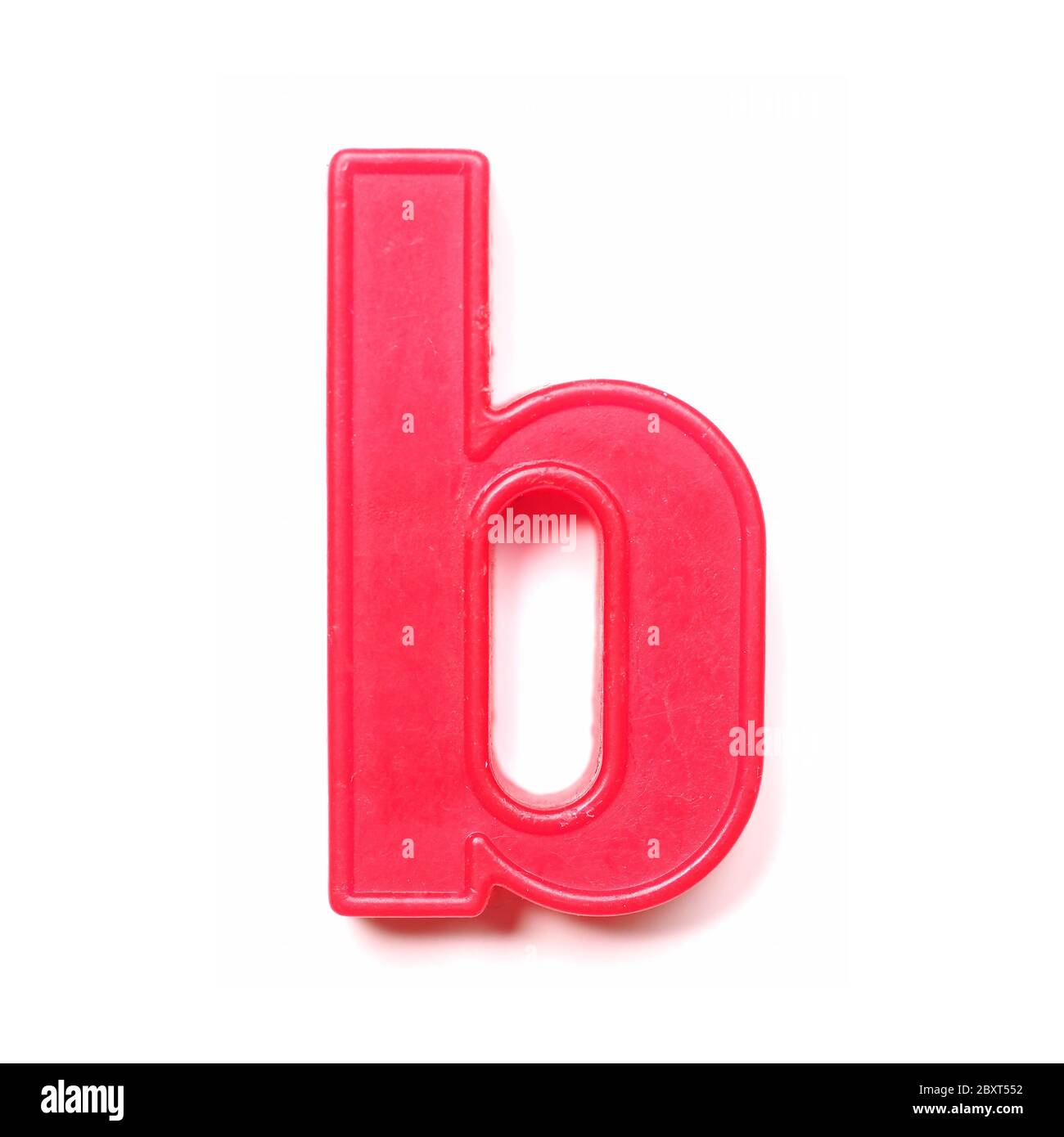 Magnetic lowercase letter B of the British alphabet Stock Photo - Alamy