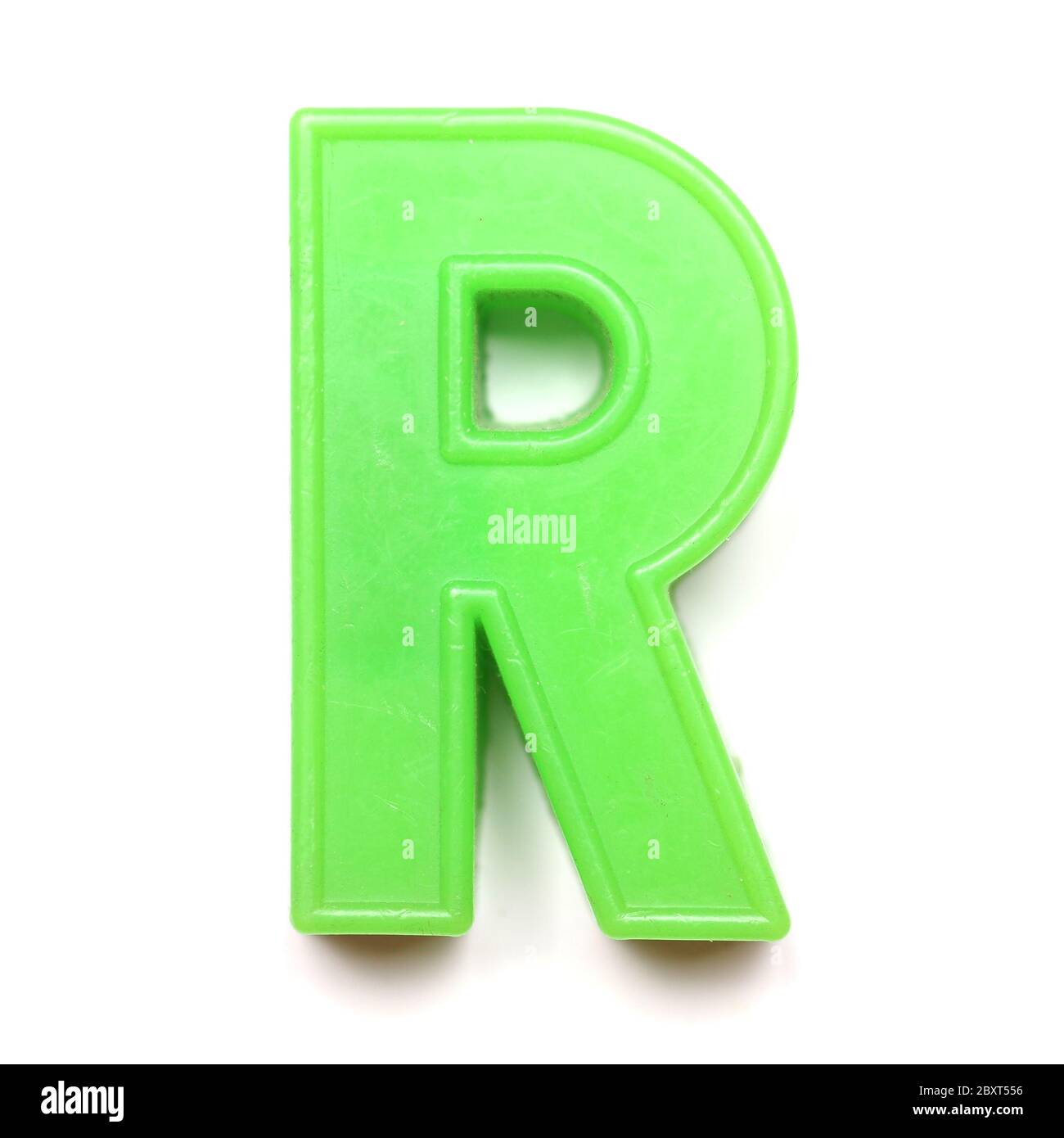 Magnetic uppercase letter R of the British alphabet Stock Photo - Alamy