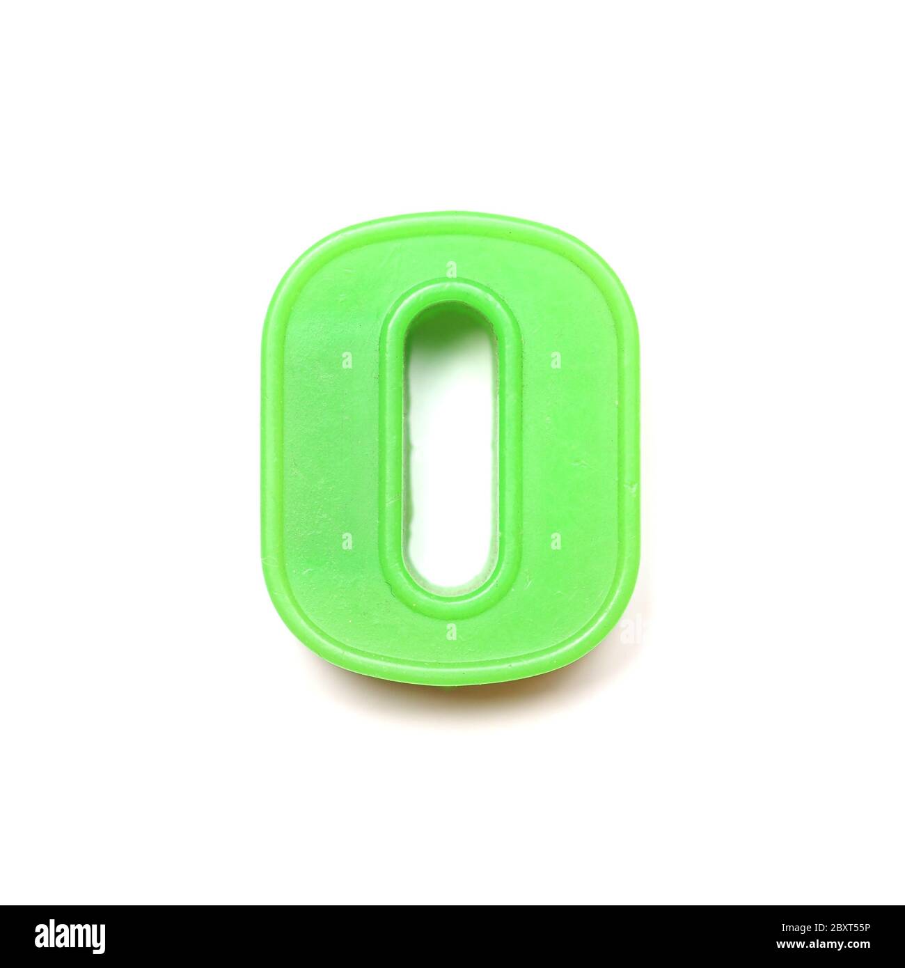 Magnetic lowercase letter O of the British alphabet Stock Photo - Alamy