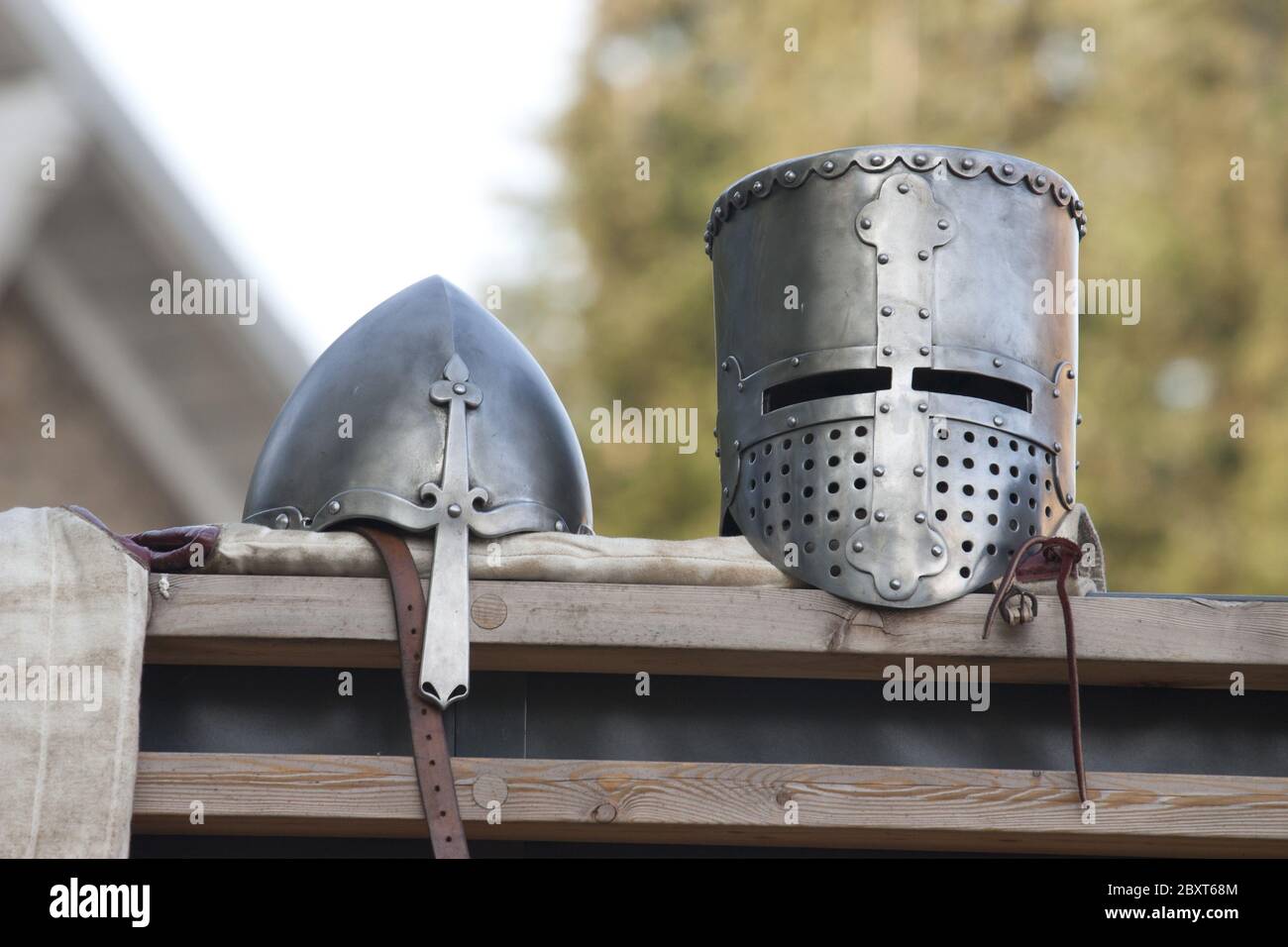 Medieval helmet hi-res stock photography and images - Alamy