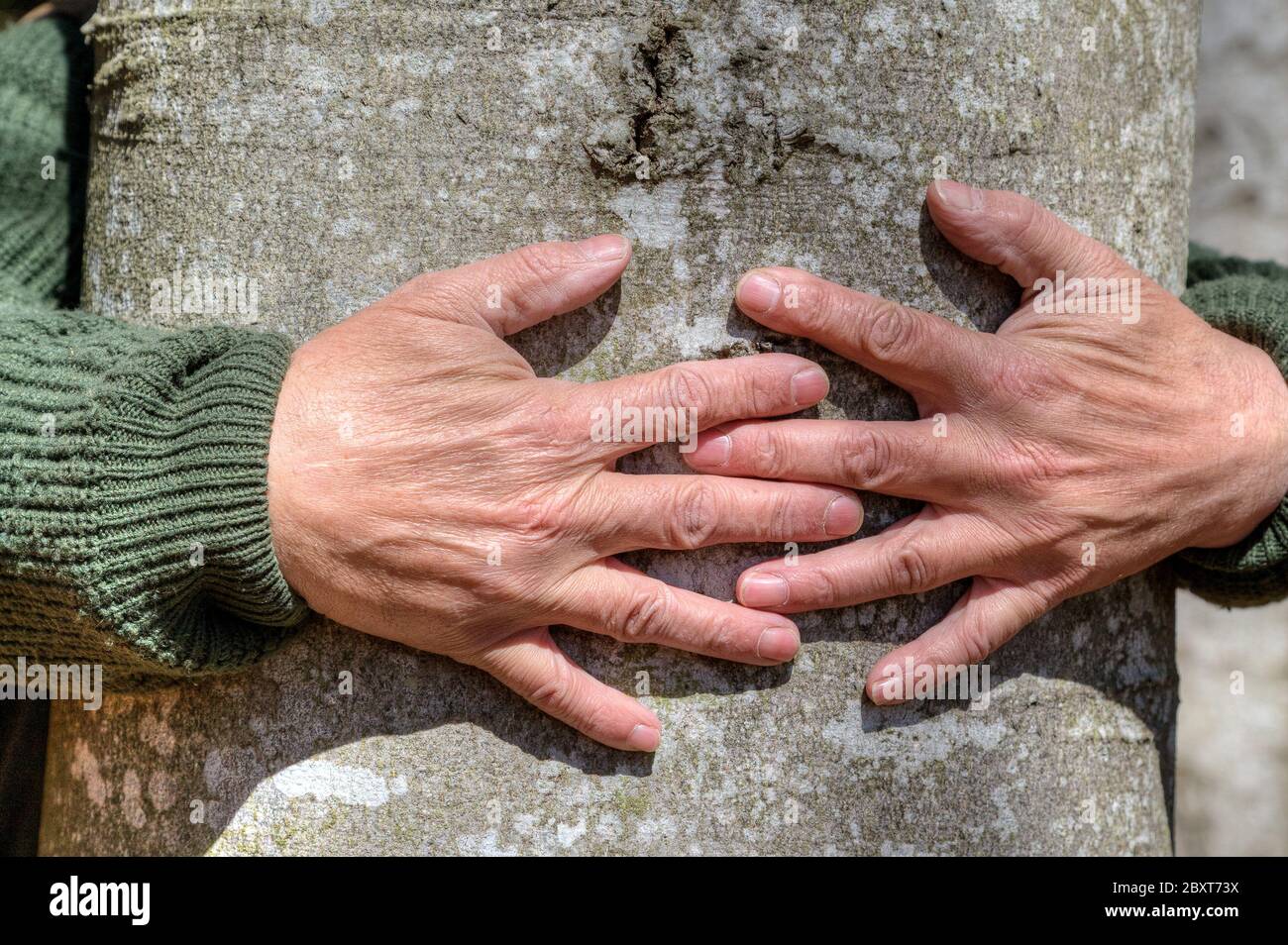 Feel with your fingers hi-res stock photography and images - Alamy