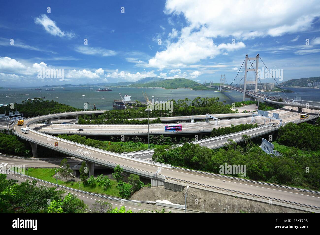 Tsing Ma Bridge Stock Photo - Alamy