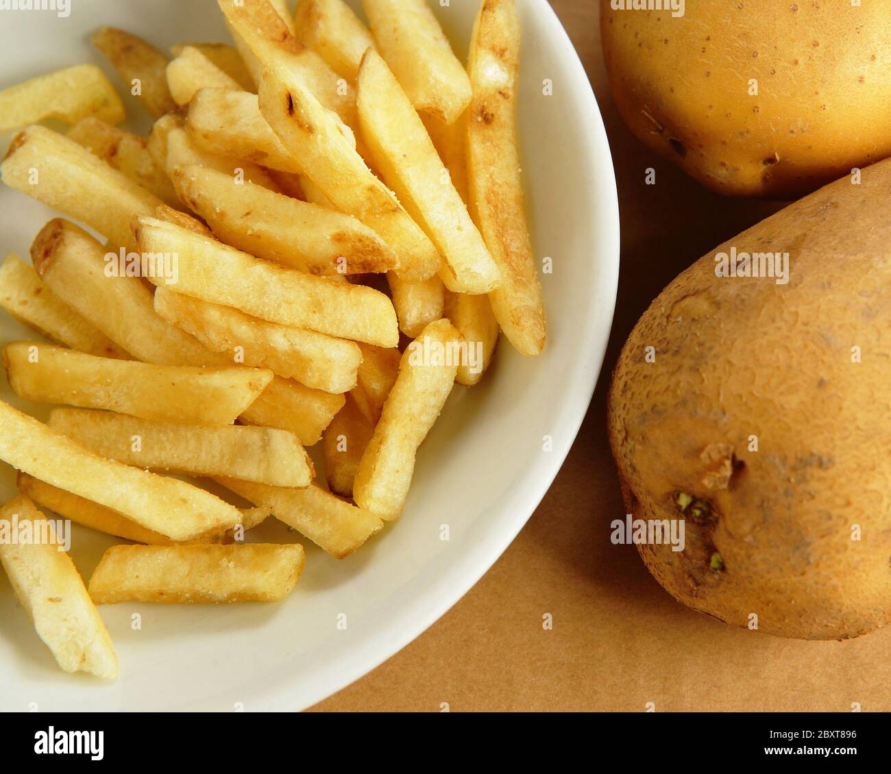 french fries with potato Stock Photo - Alamy