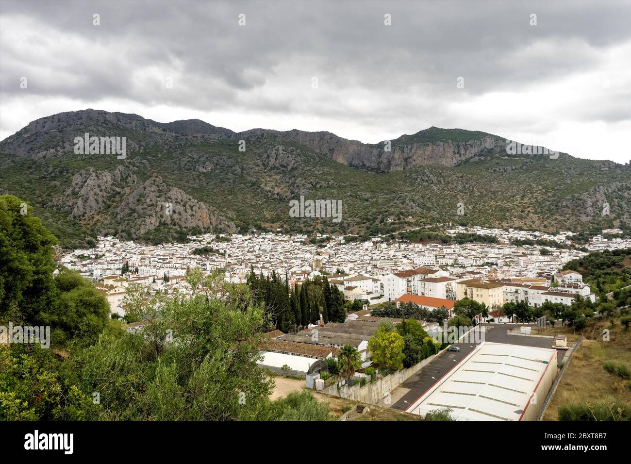 Ubrique, Cadiz. This village is part of the pueblos blancos, white ...