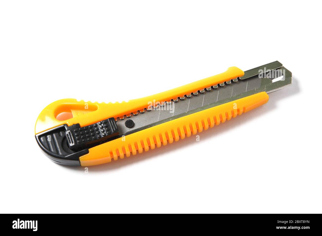 Box cutter yellow hi-res stock photography and images - Alamy