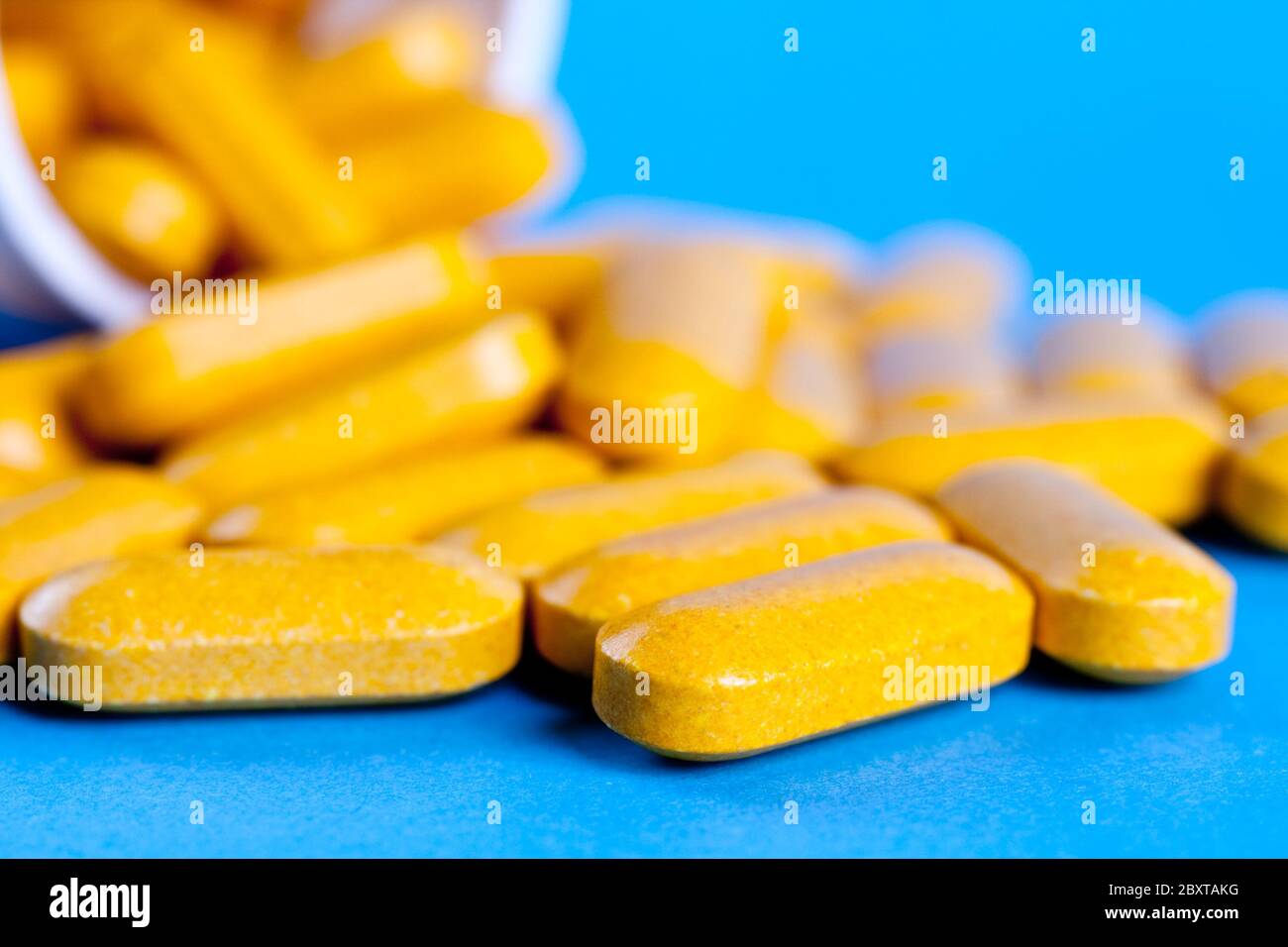 supplements in pill form Stock Photo - Alamy