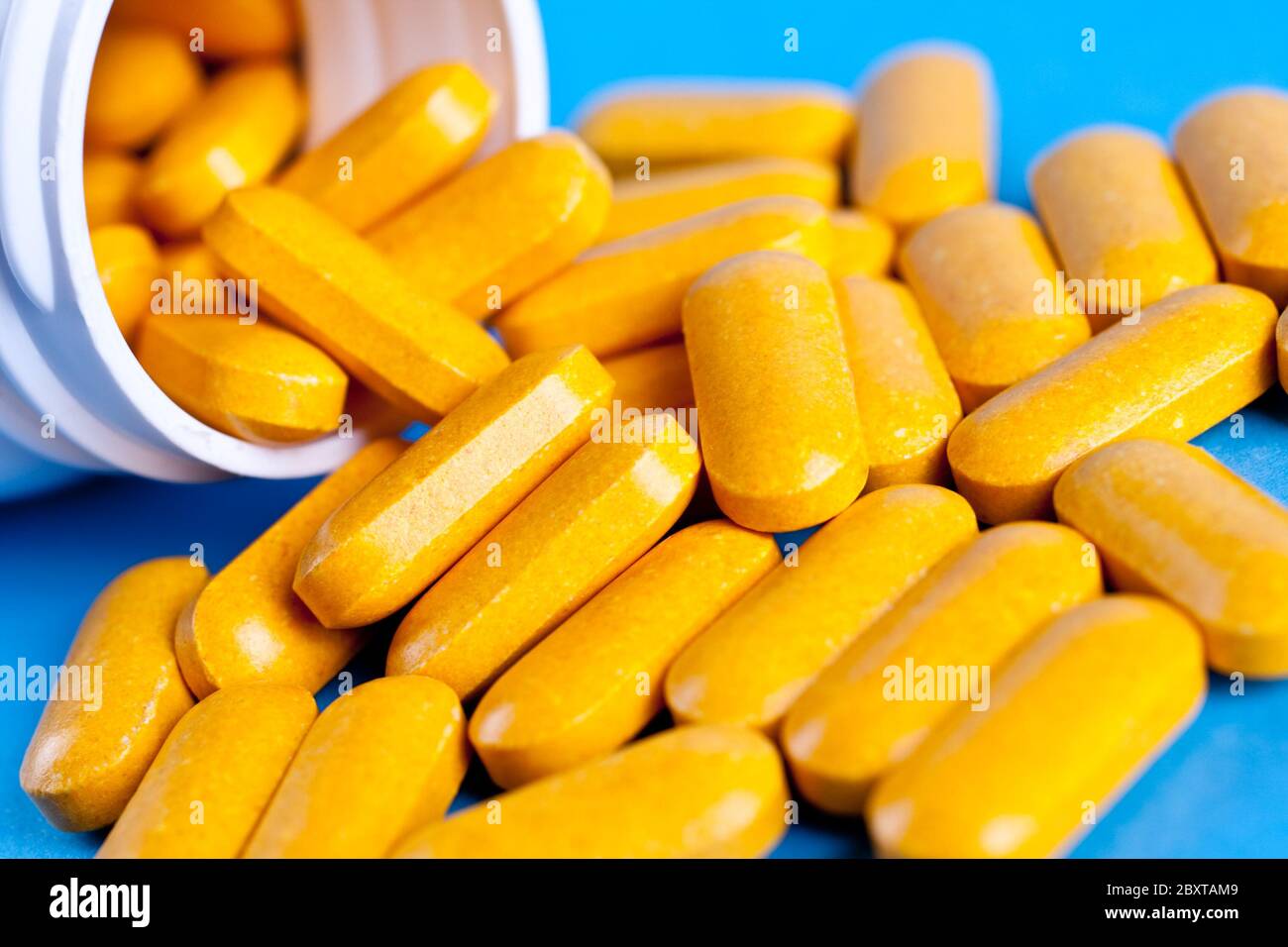 supplements in pill form Stock Photo - Alamy