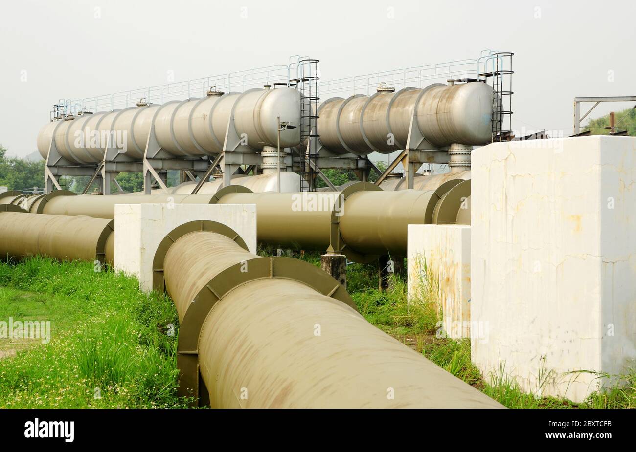Industrial waste pipe hi-res stock photography and images - Alamy