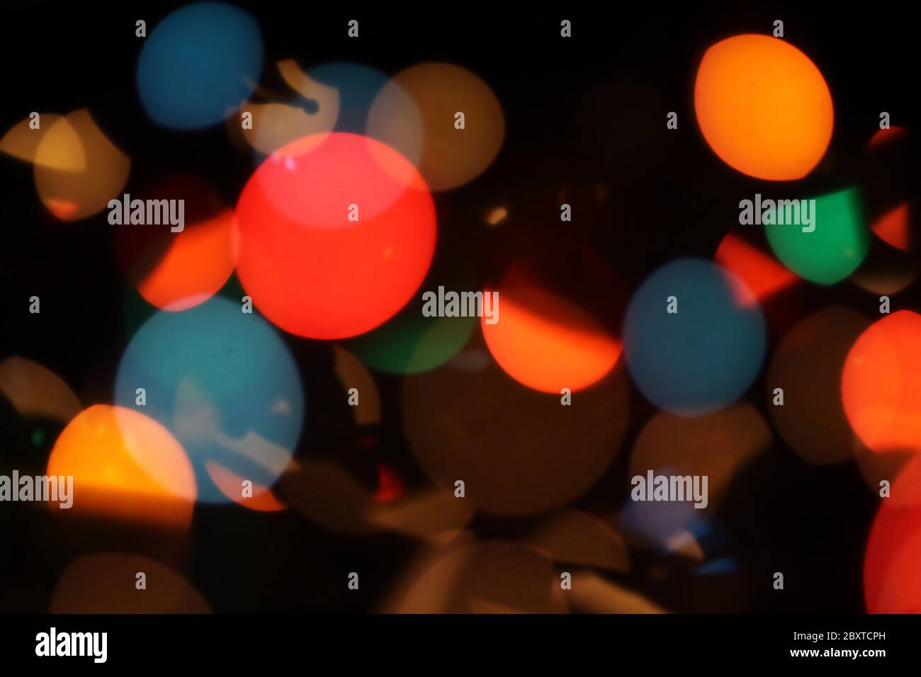 Bokeh - Lens Flares- Blurred Lights Stock Photo - Alamy