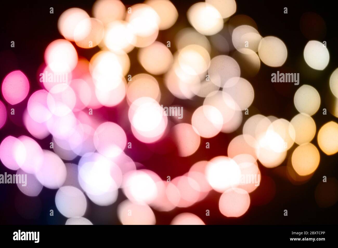 Bokeh - Lens Flares- Blurred Lights Stock Photo - Alamy