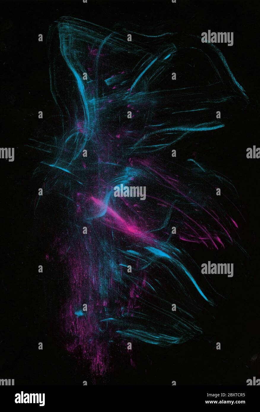 Abstract Shapes and elements on black backgrounds Stock Photo - Alamy