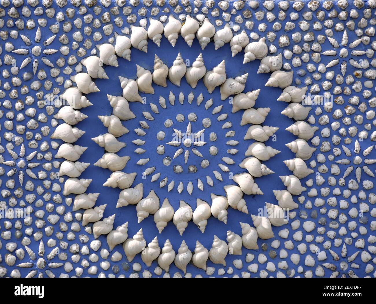 wall of snail shell house in denmark Stock Photo - Alamy