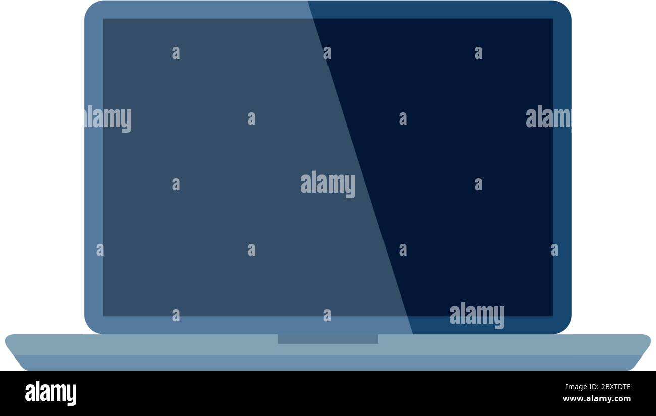 Isolated digital laptop vector design Stock Vector Image & Art - Alamy