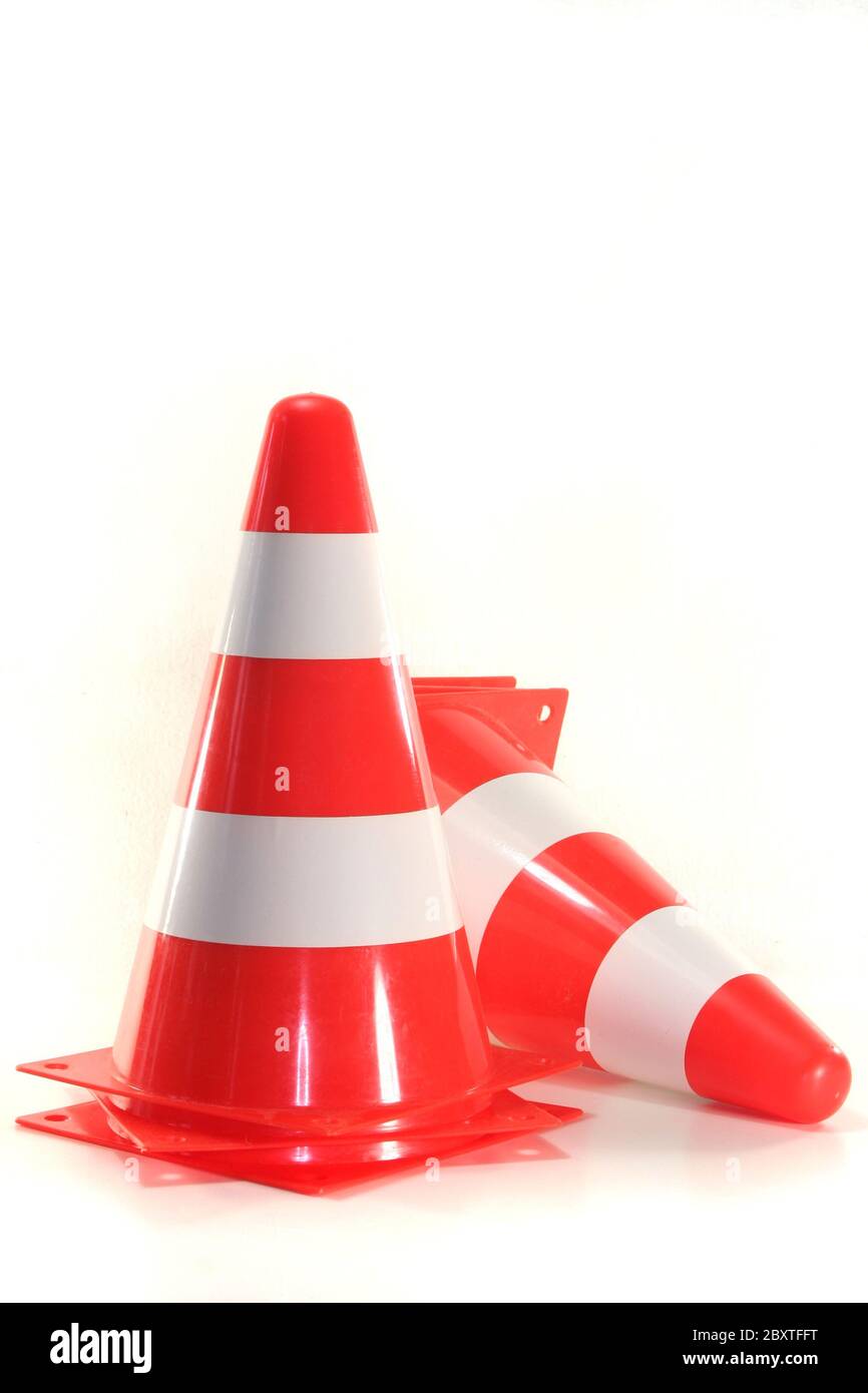 Pylon barrier traffic block street hi-res stock photography and images ...