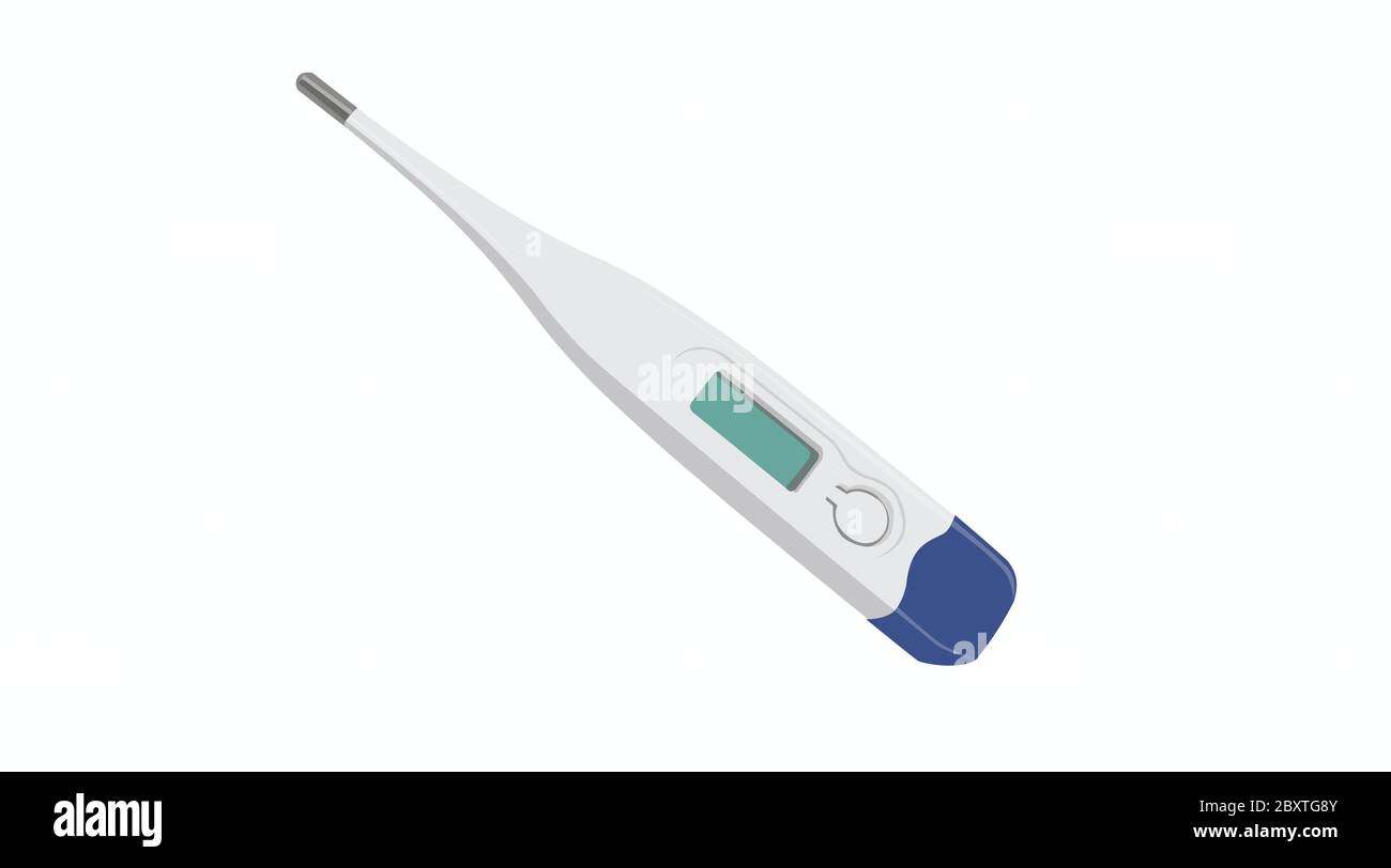 Clinical thermometer vector hi-res stock photography and images - Alamy