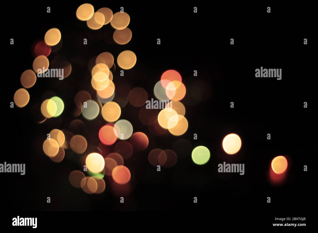 Bokeh - Lens Flares- Blurred Lights Stock Photo - Alamy