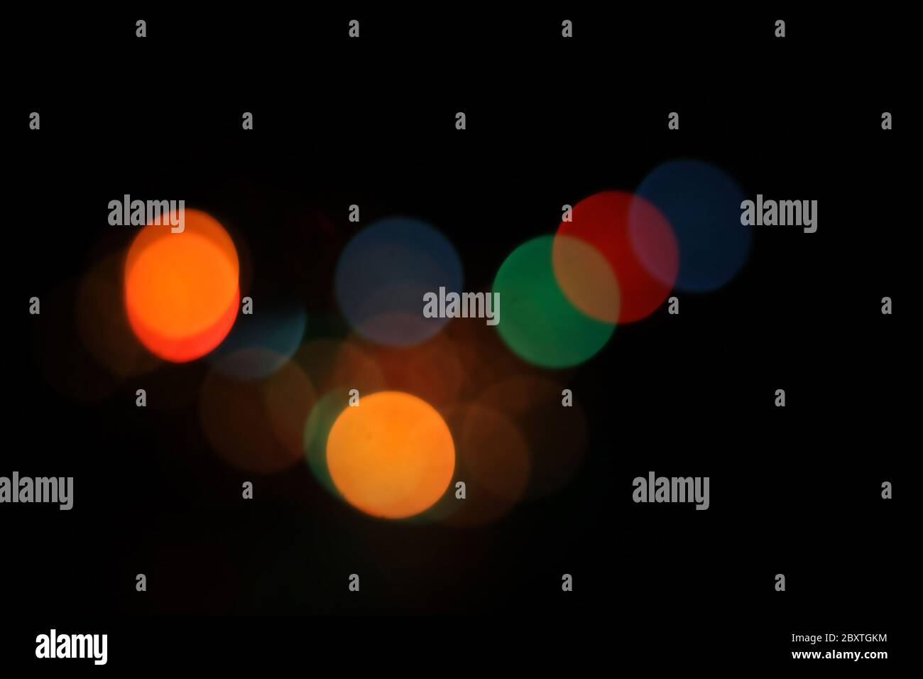 Bokeh - Lens Flares- Blurred Lights Stock Photo - Alamy