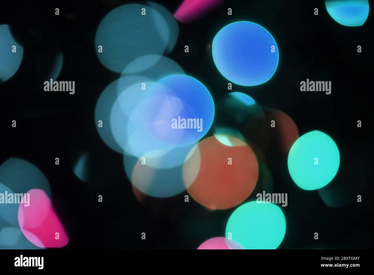Bokeh - Lens Flares- Blurred Lights Stock Photo - Alamy