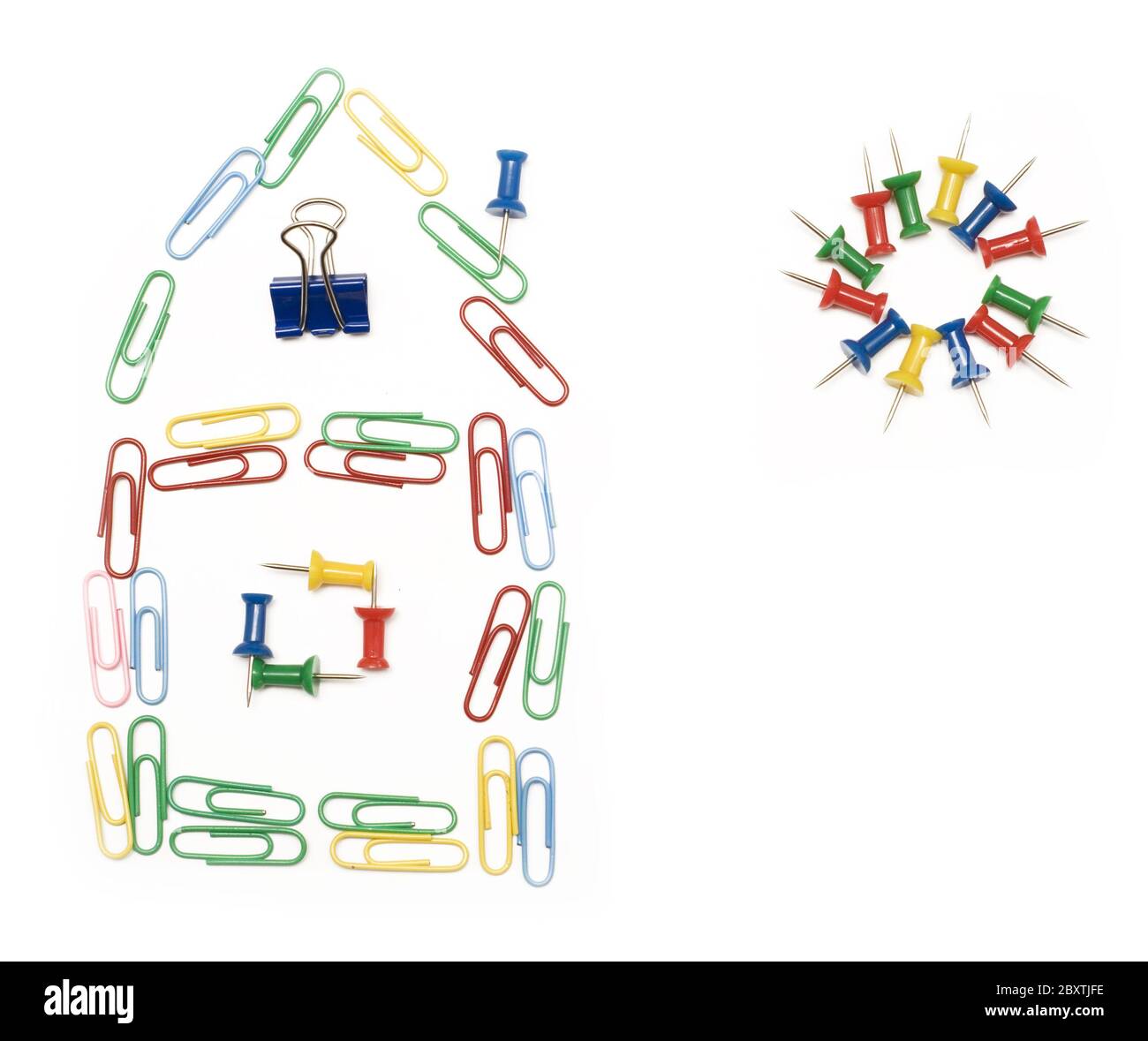 Close up row home Cut Out Stock Images & Pictures - Alamy