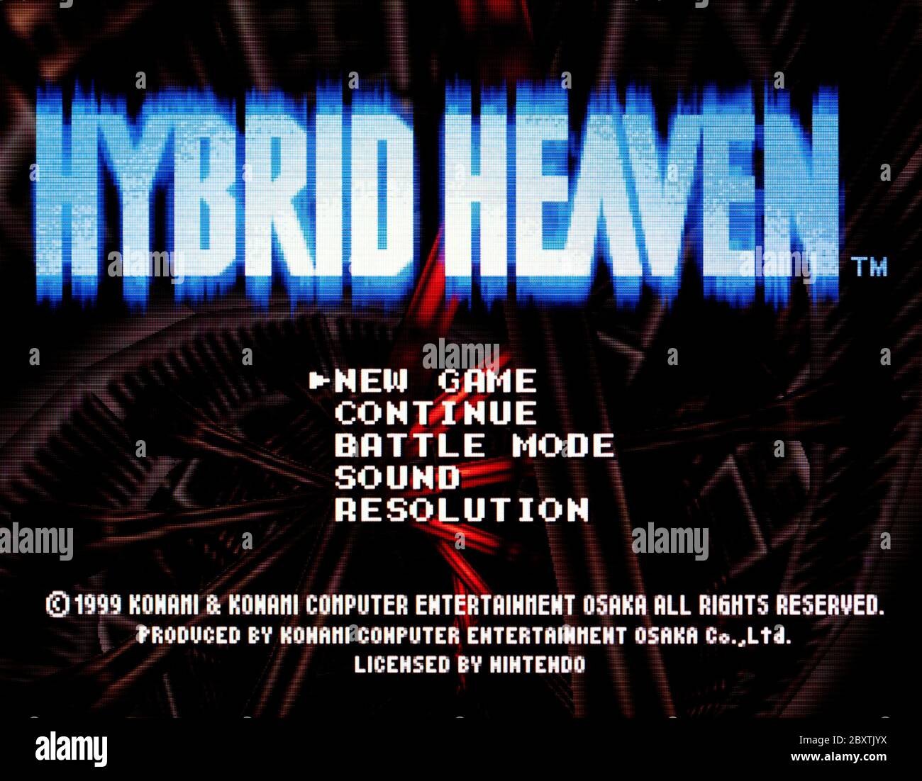 Hybrid Heaven - Nintendo 64 Videogame - Editorial use only Stock Photo ...