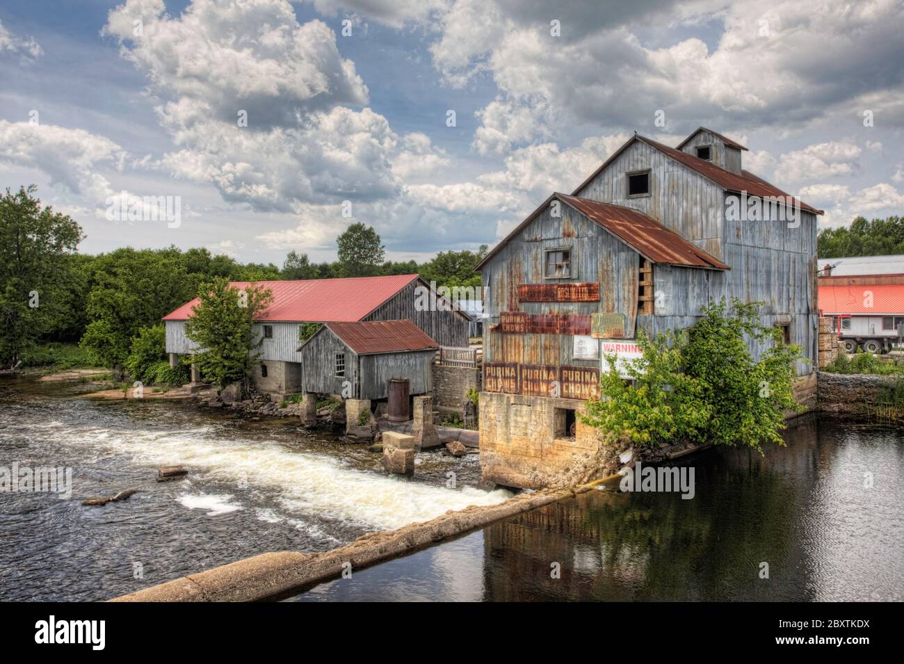 A Scene of Chisholm Mill in Ontario, Canada Stock Photo - Alamy