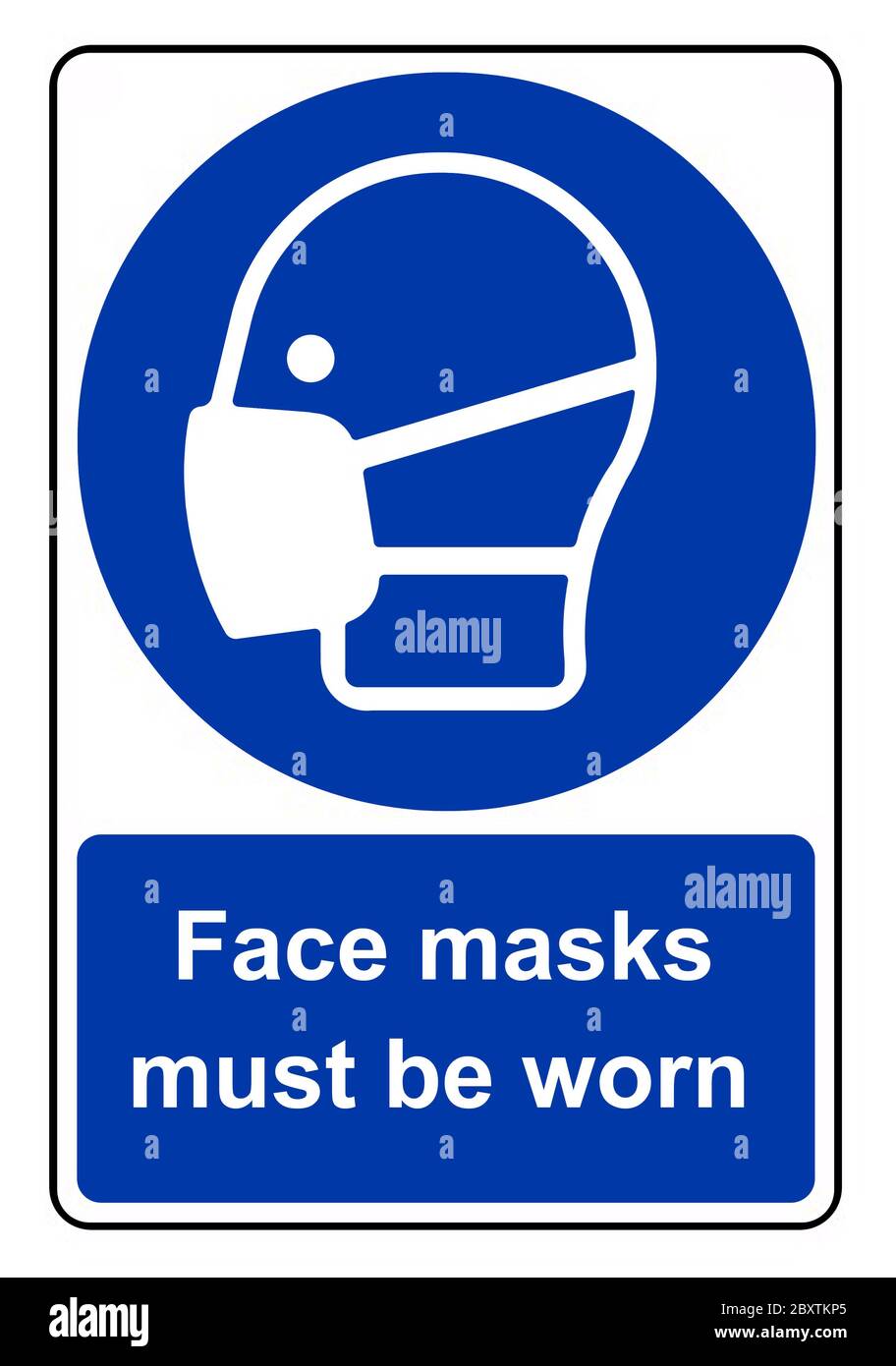 Obligatory face masks Cut Out Stock Images & Pictures - Alamy