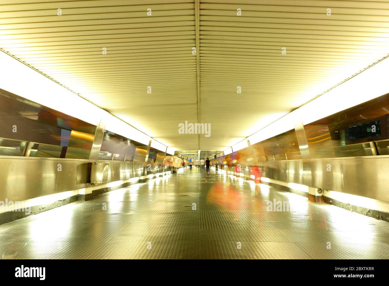 abstract image of a business people rushing Stock Photo - Alamy