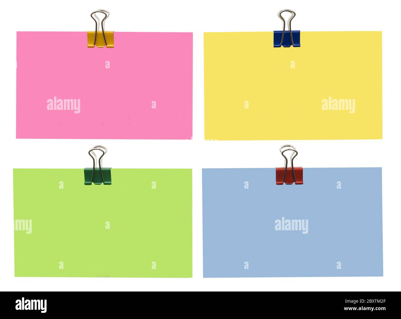 Color post it notes hi-res stock photography and images - Alamy