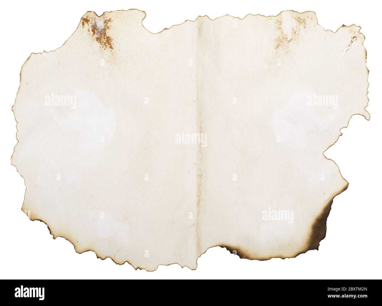 Burnt paper blank hi-res stock photography and images - Alamy