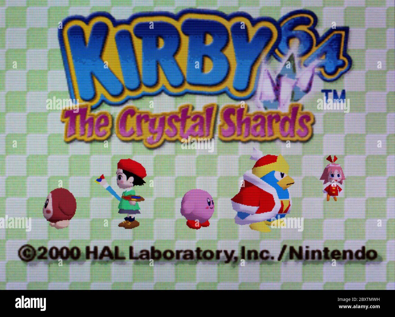 Kirby 64 The Crystal Shards - Nintendo 64 Videogame - Editorial use ...