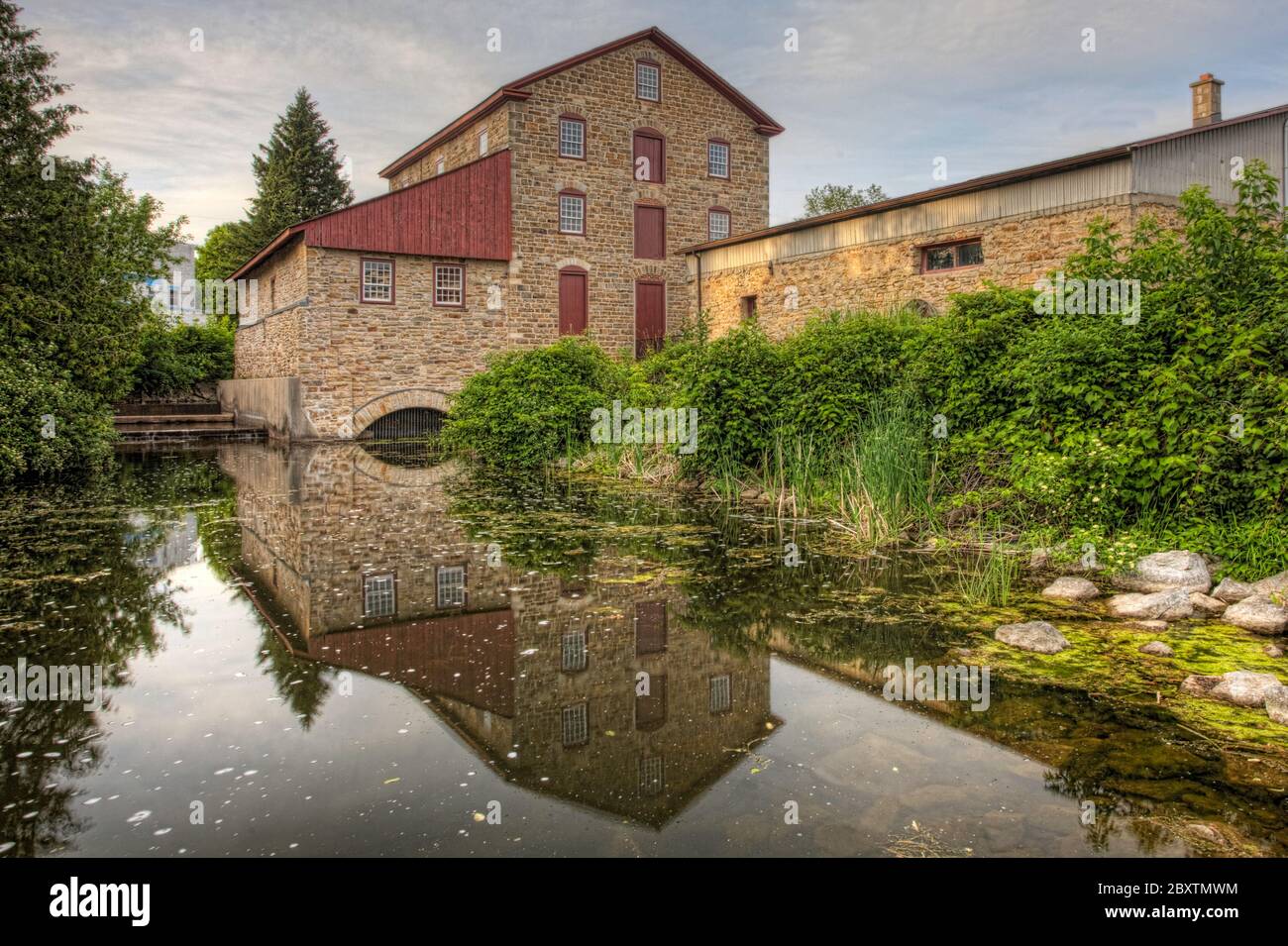 The Delta Mill in Ontario, Canada Stock Photo - Alamy