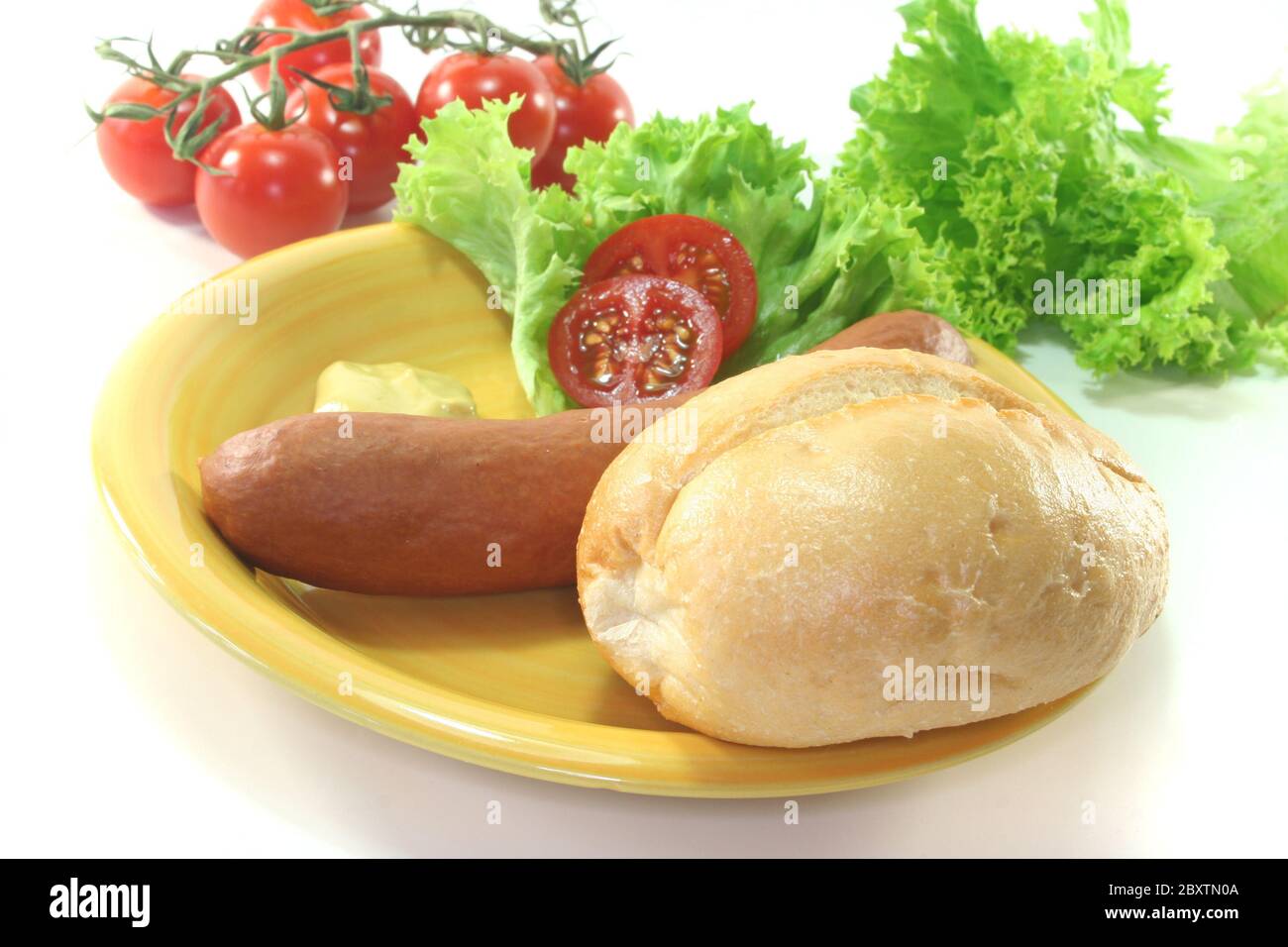 Frankfurter sausages hi-res stock photography and images - Alamy
