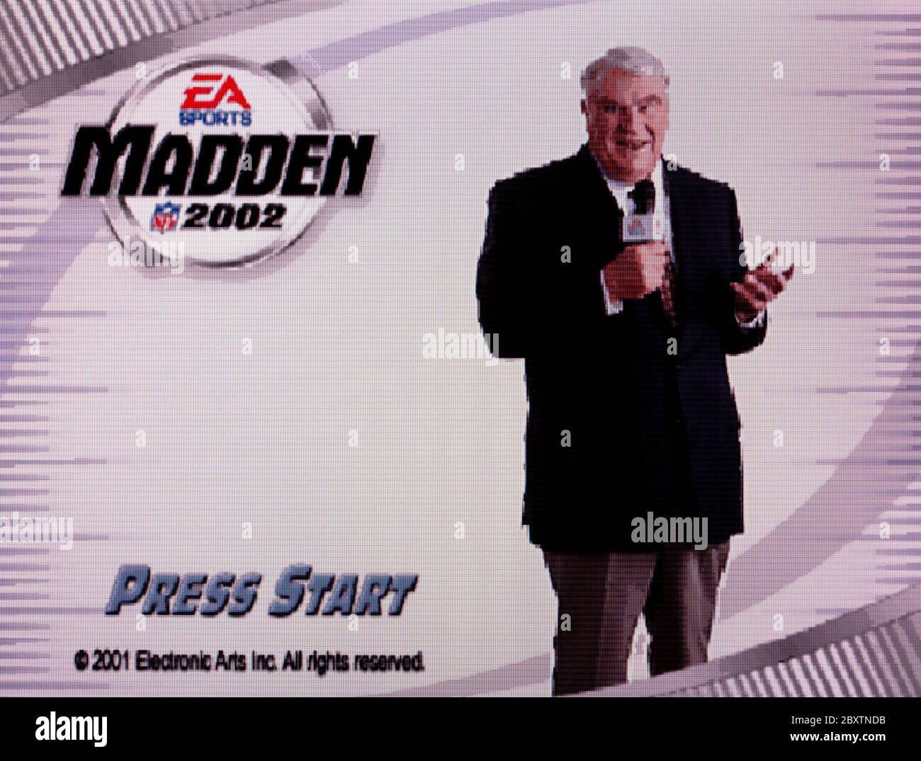 Madden NFL 2002 - Nintendo 64 Videogame - Editorial use only Stock ...