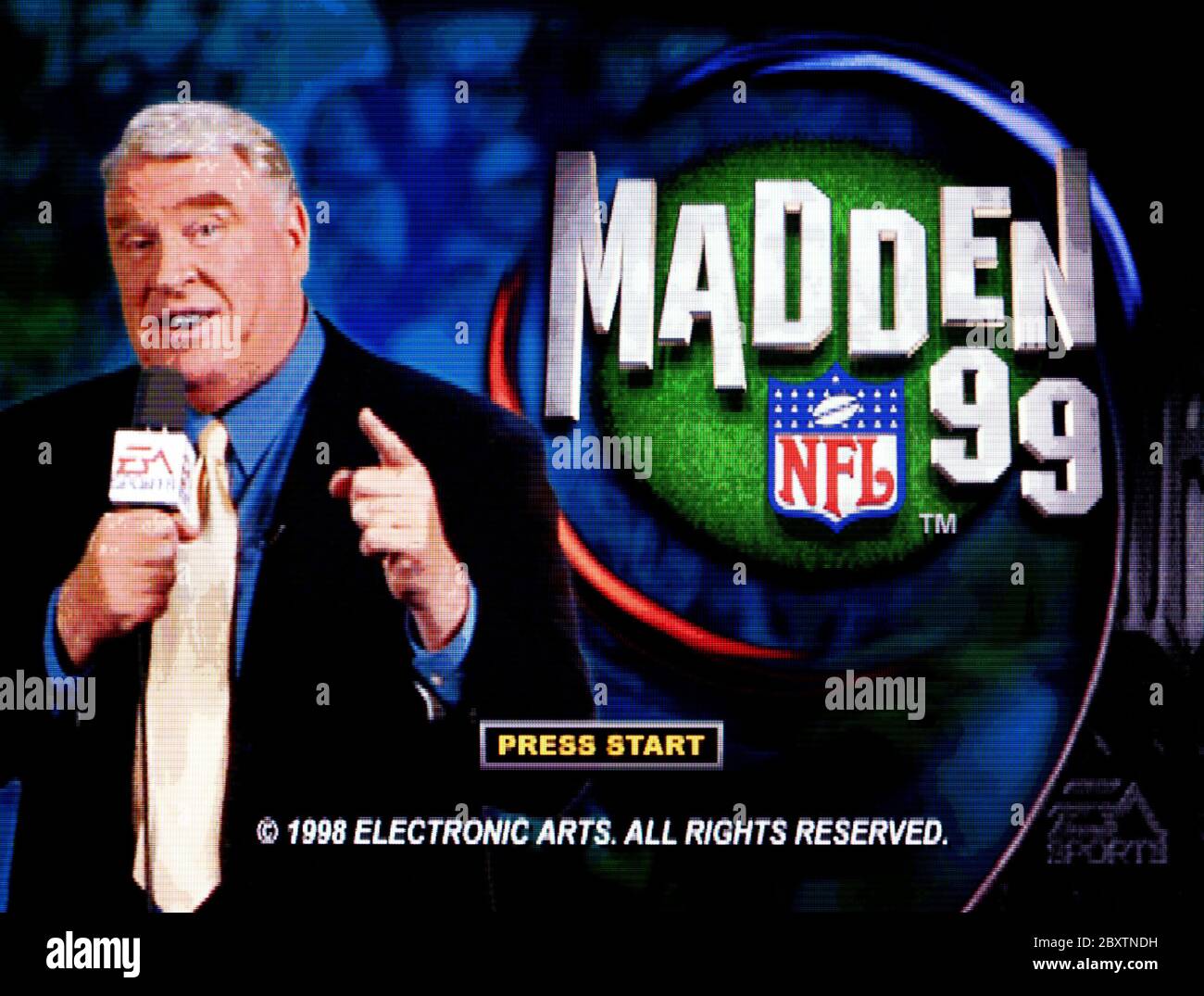 Madden NFL 99 - Nintendo 64 Videogame - Editorial use only Stock Photo ...