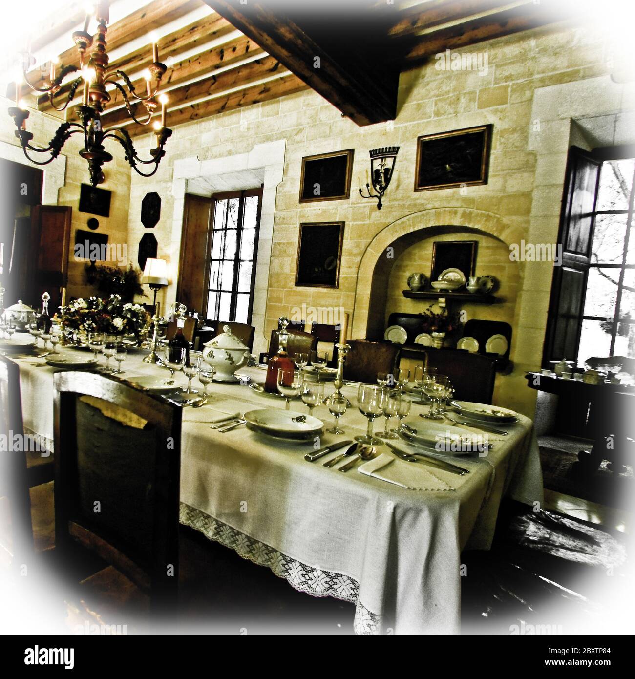 Ancient Dining Room High Resolution Stock Photography and Images - Alamy