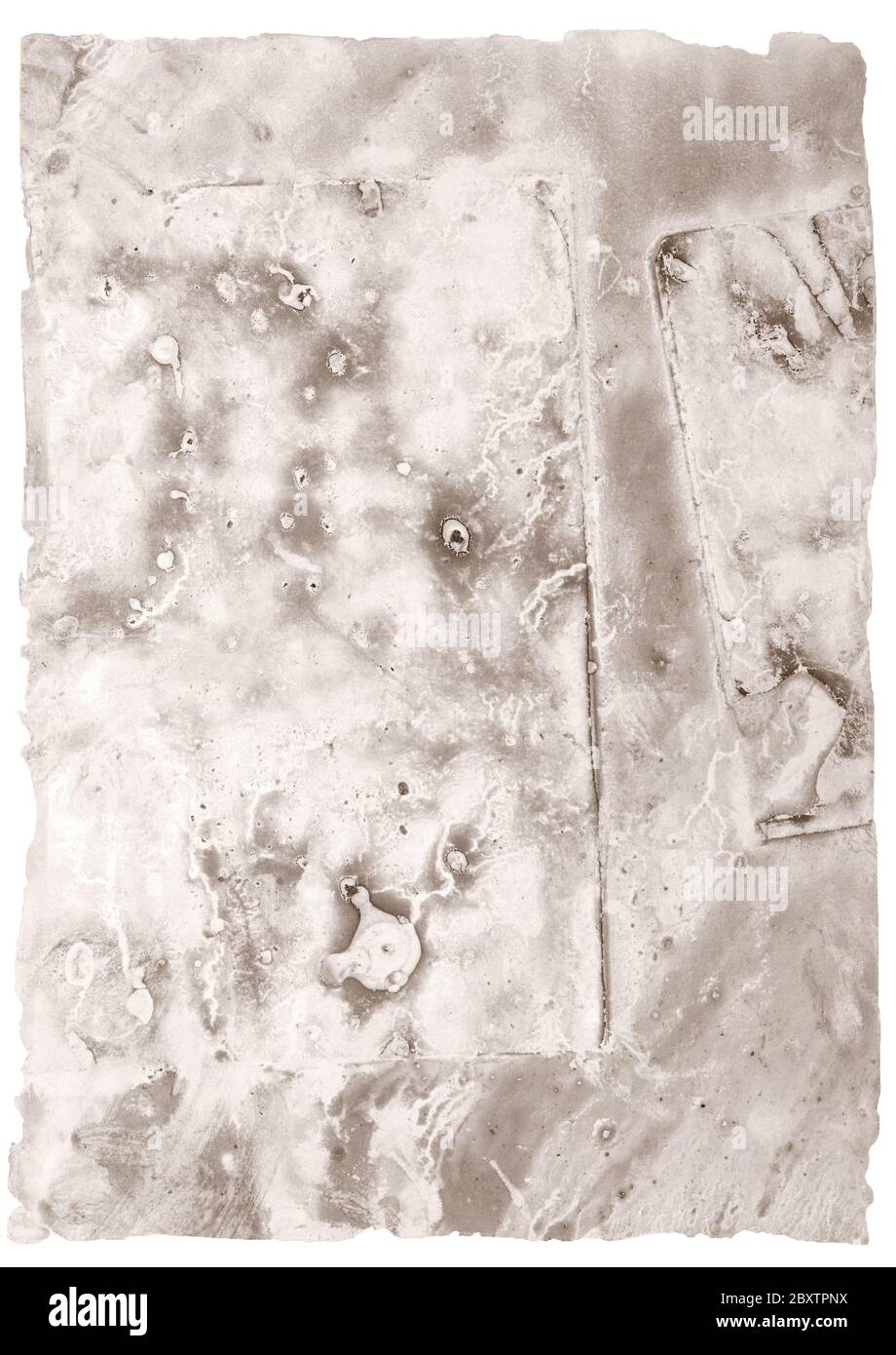 Wet paper effect Cut Out Stock Images & Pictures - Alamy