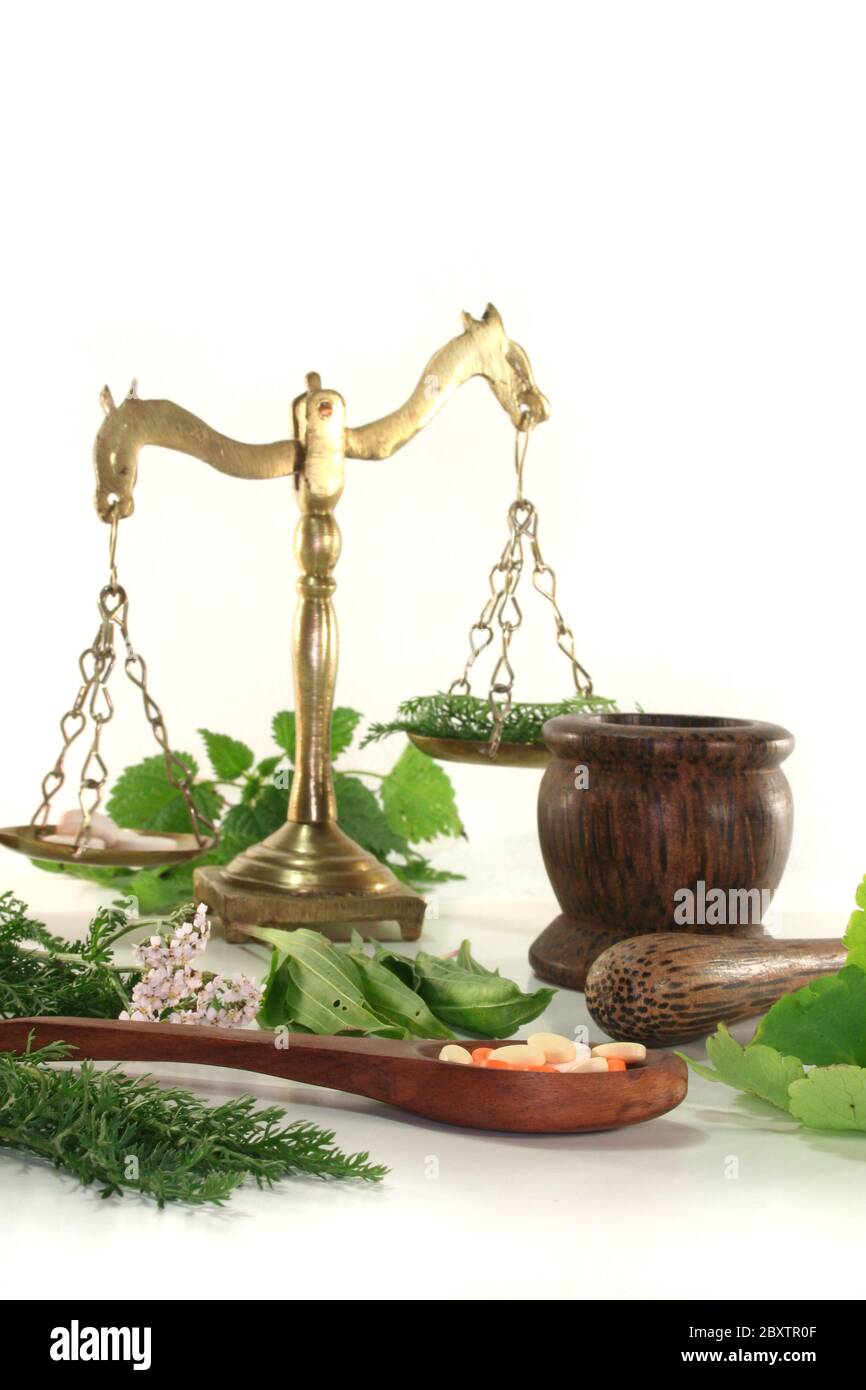 Homeopathy naturopathy Cut Out Stock Images & Pictures - Alamy