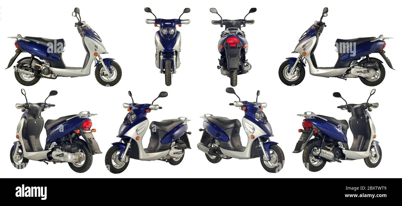 scooters and motorcycles Stock Photo - Alamy