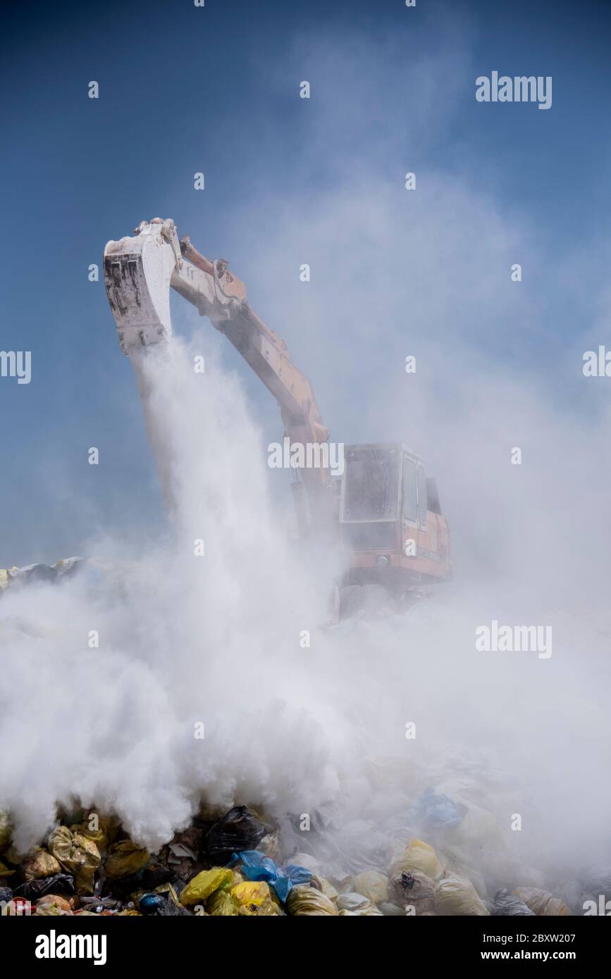 Landfill cells hi-res stock photography and images - Alamy