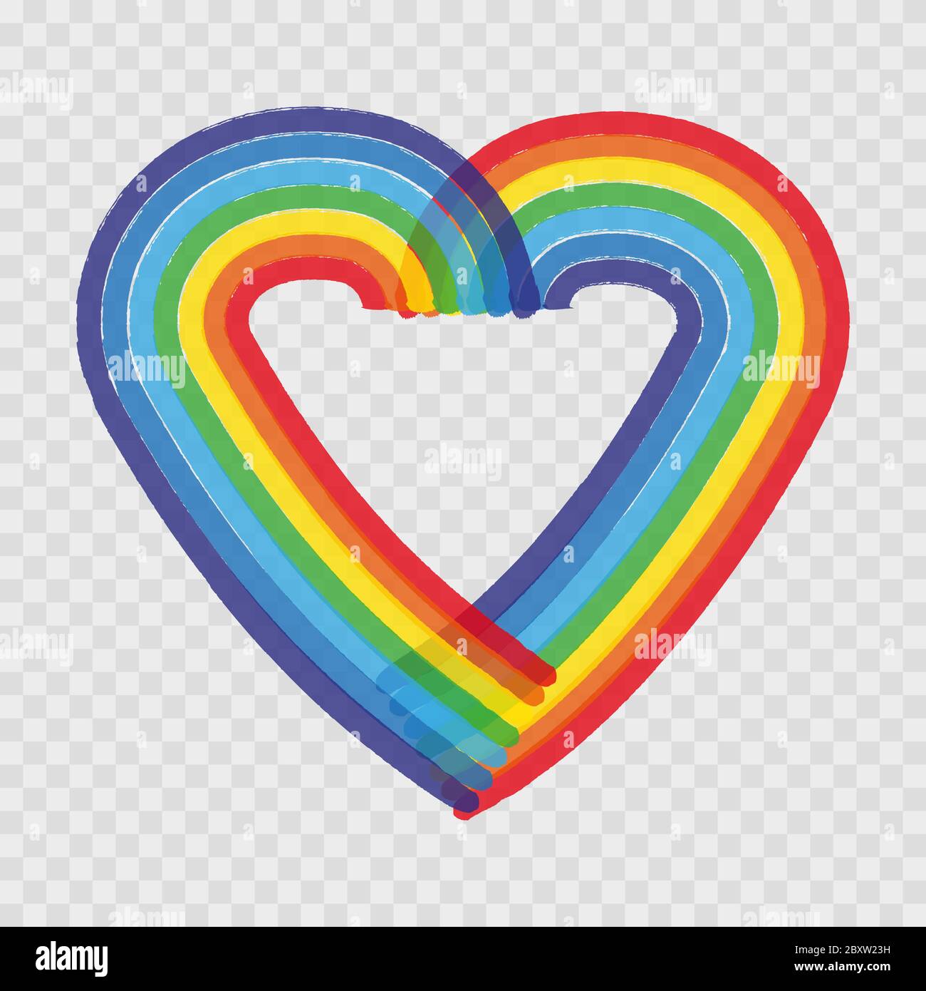 rainbow vector, sky, cloud, red, orange, yellow, green, blue, navy ...