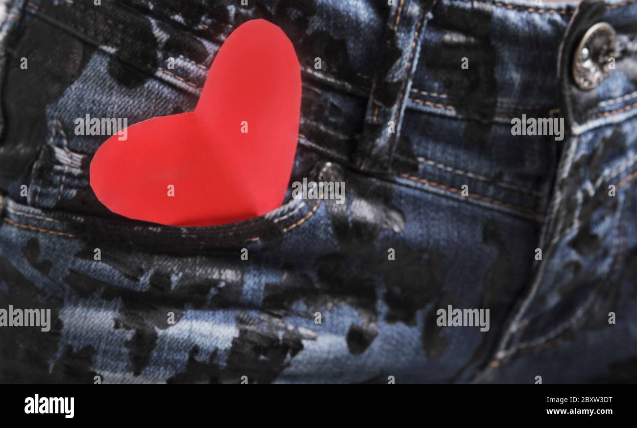 Heart pattern pants hi-res stock photography and images - Alamy