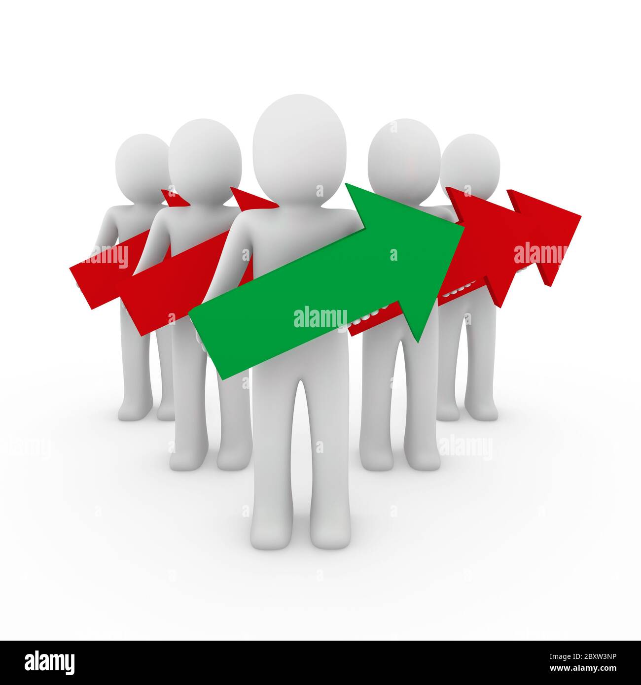 3d arrow Cut Out Stock Images & Pictures - Alamy