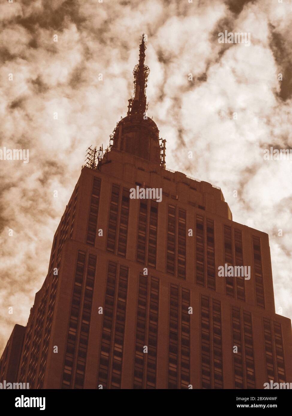 Sepia tone building hi-res stock photography and images - Alamy