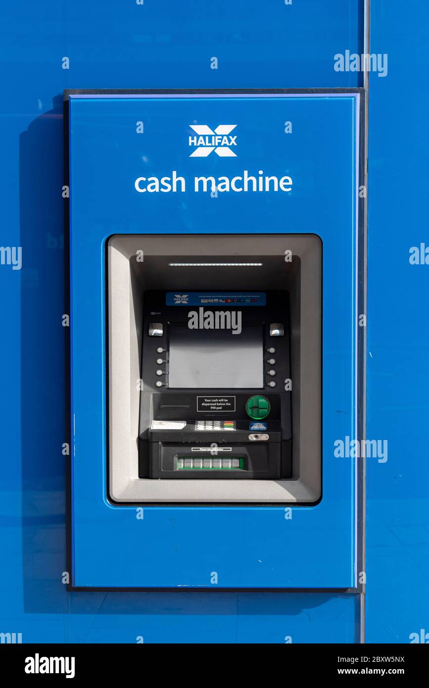 Halifax Cash Machine High Resolution Stock Photography and Images - Alamy