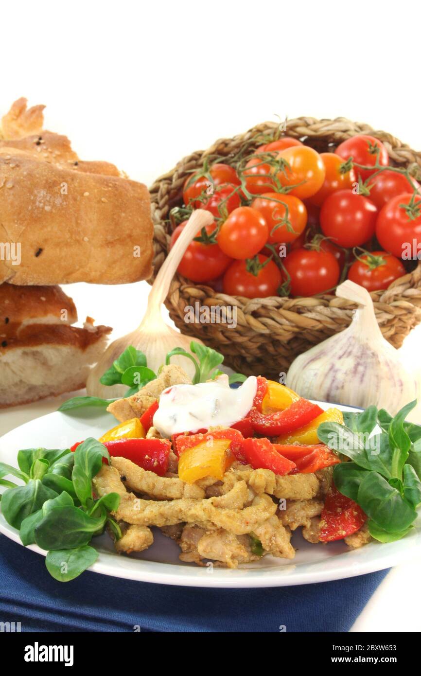 Hearty greek gyros hi-res stock photography and images - Alamy