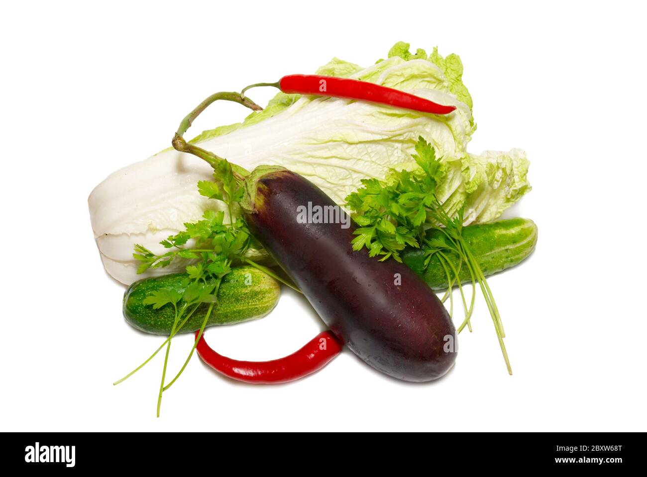 Fresh harvesting cabbage Cut Out Stock Images & Pictures - Alamy