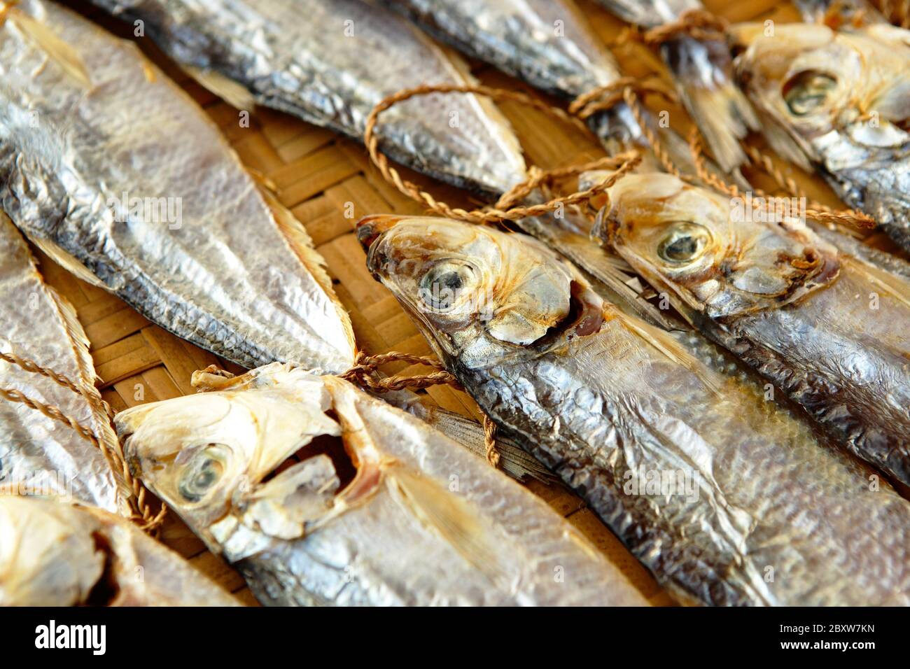 Dried salt Fish Stock Photo - Alamy