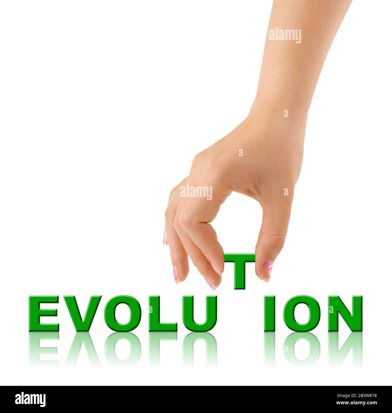 Future human evolution Cut Out Stock Images & Pictures - Alamy