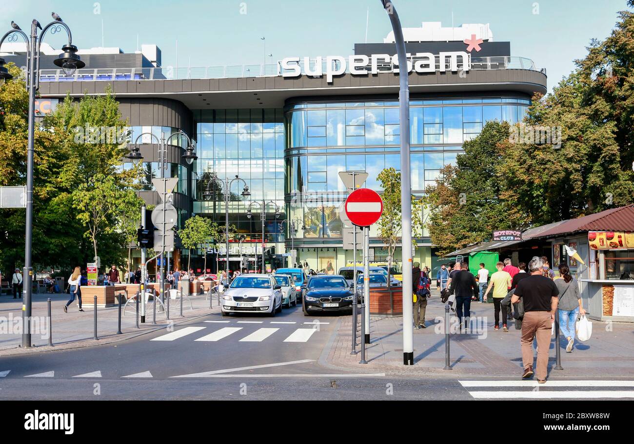 City centre of Katowice, Poland Stock Photo - Alamy