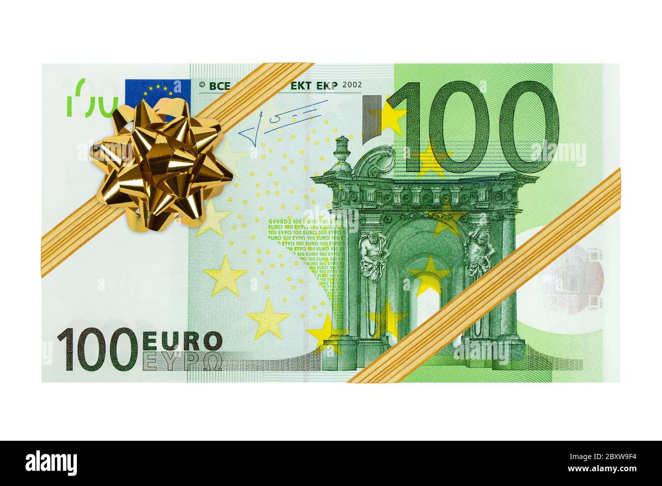 Money and bow Stock Photo - Alamy